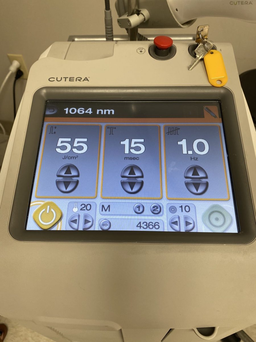 Cutera Excel HR 1064 Nd Yag & 755 Alexandrite - RIS MEDIC EQUIPMENTS
